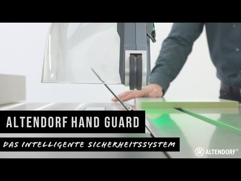 Neue Technologie von Altendorf "Hand Guard" - Maschinen Kaiser
